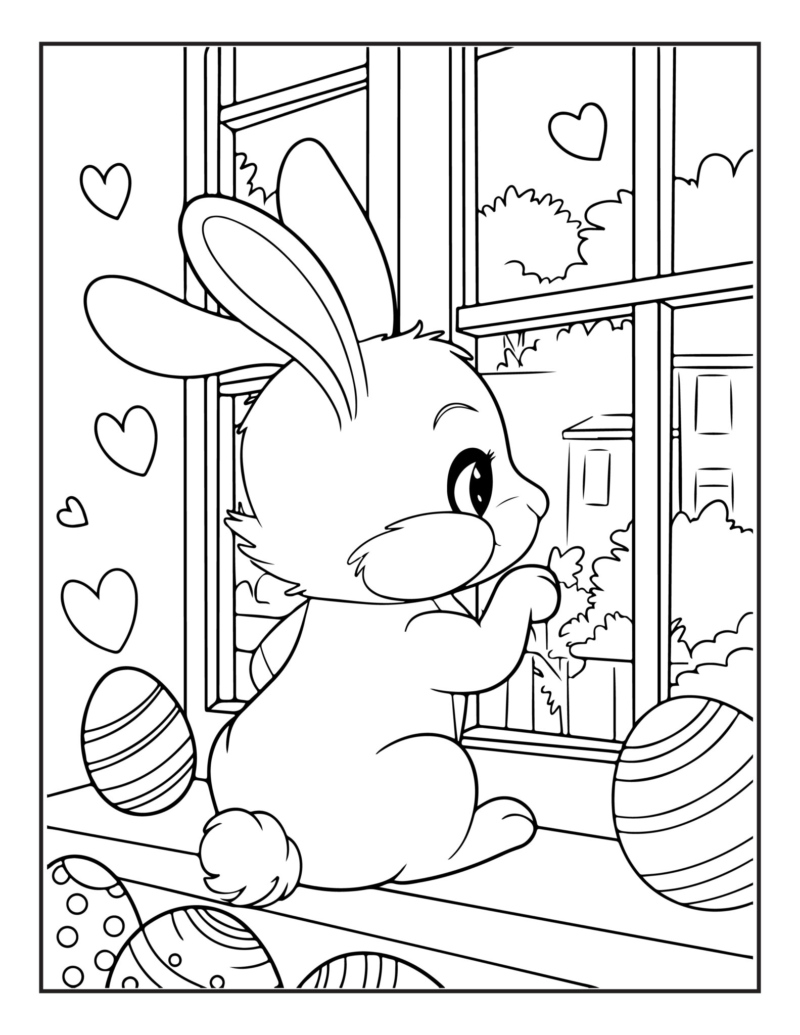 Easter Coloring Pages - Over 100+ Free Printable Pages
