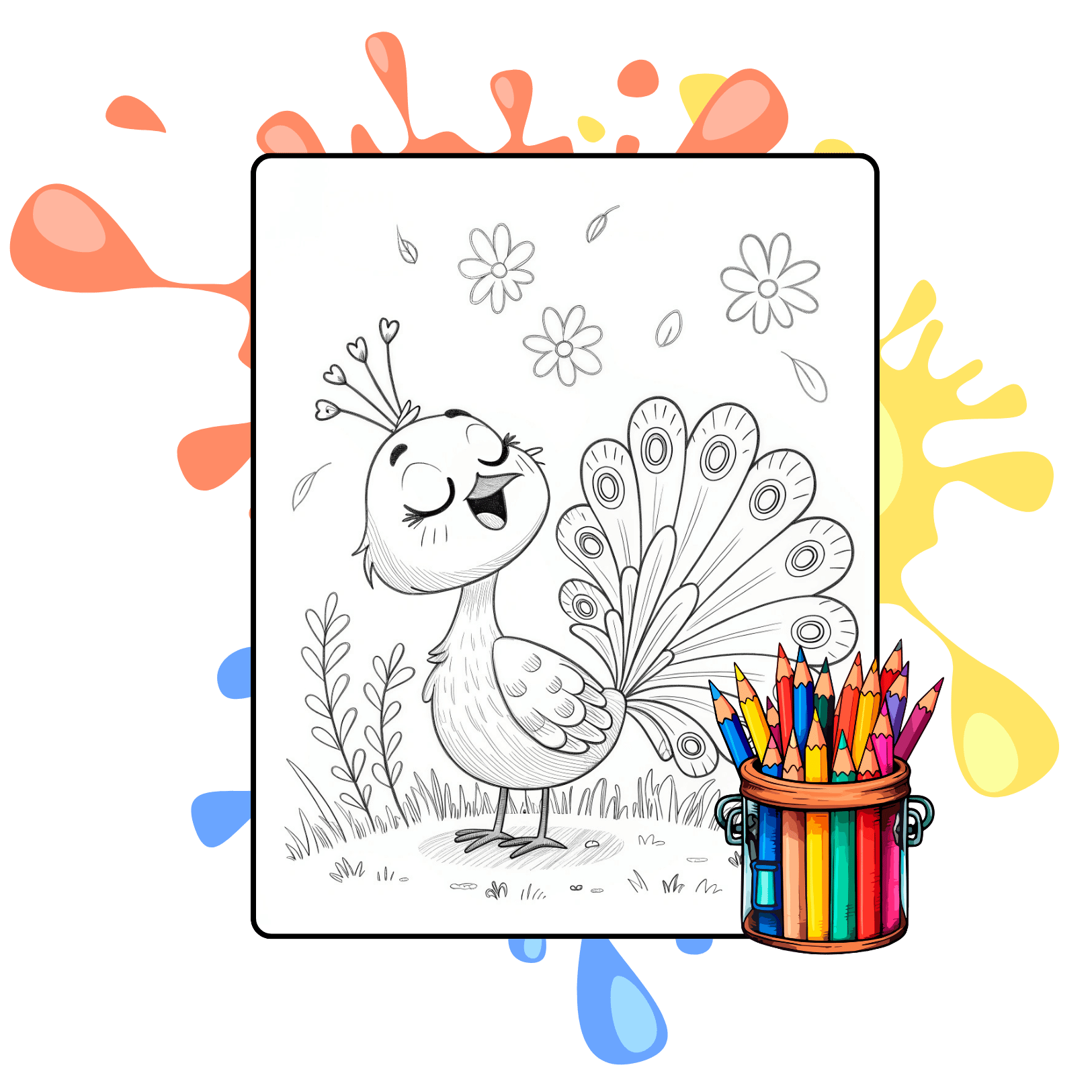Best 60 Free Printable Coloring Pages for Kids and Adults