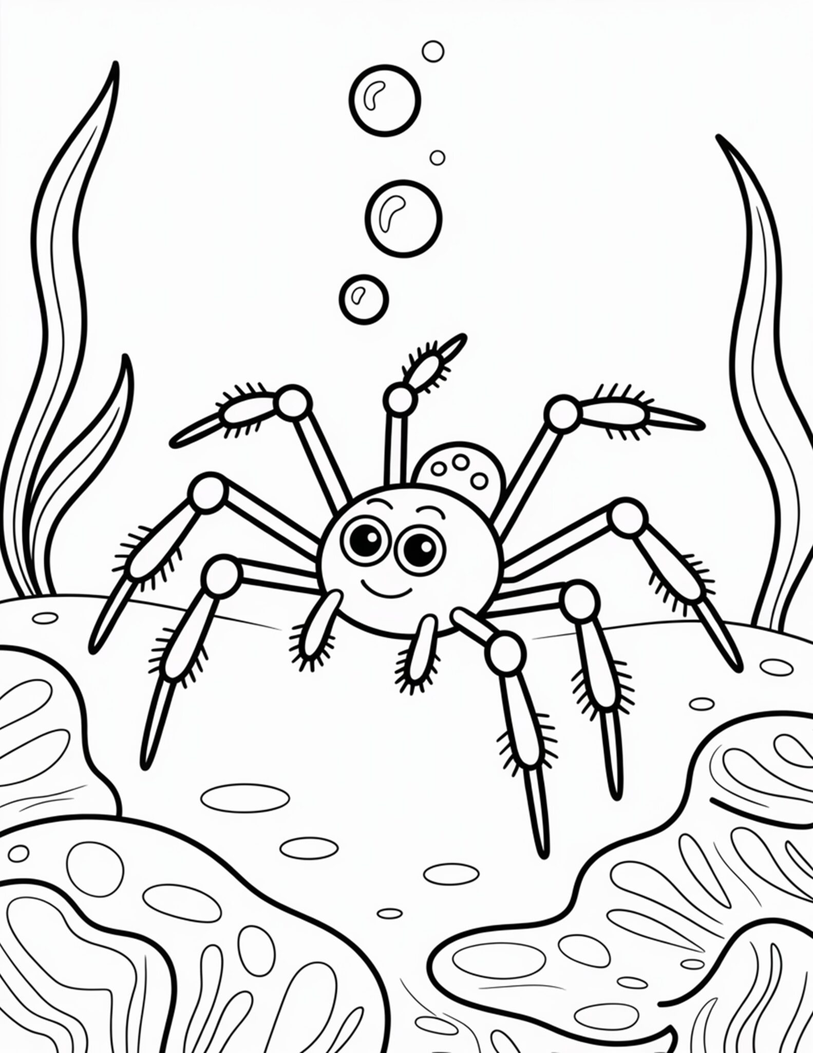 100+ Free Ocean Animals Coloring Pages - Printable