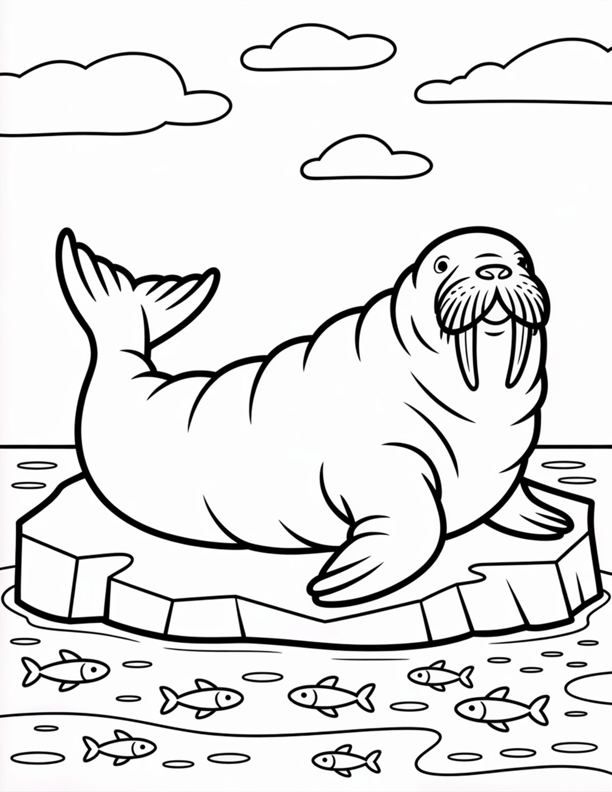 100+ Free Ocean Animals Coloring Pages - Printable