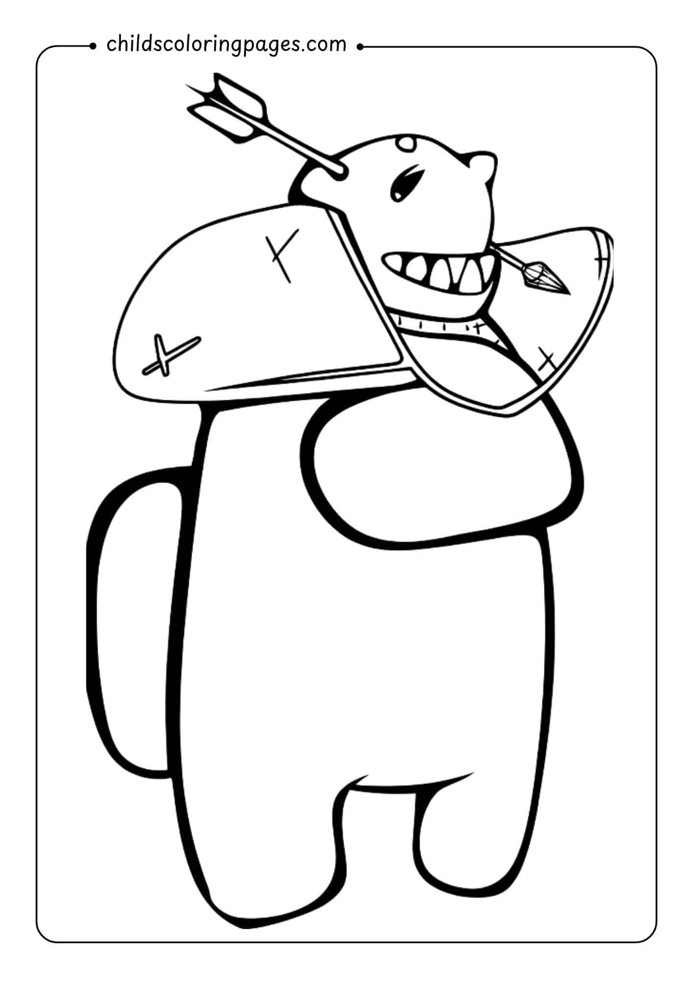 30 Among Us Coloring Pages - Free printable Among Us PDF