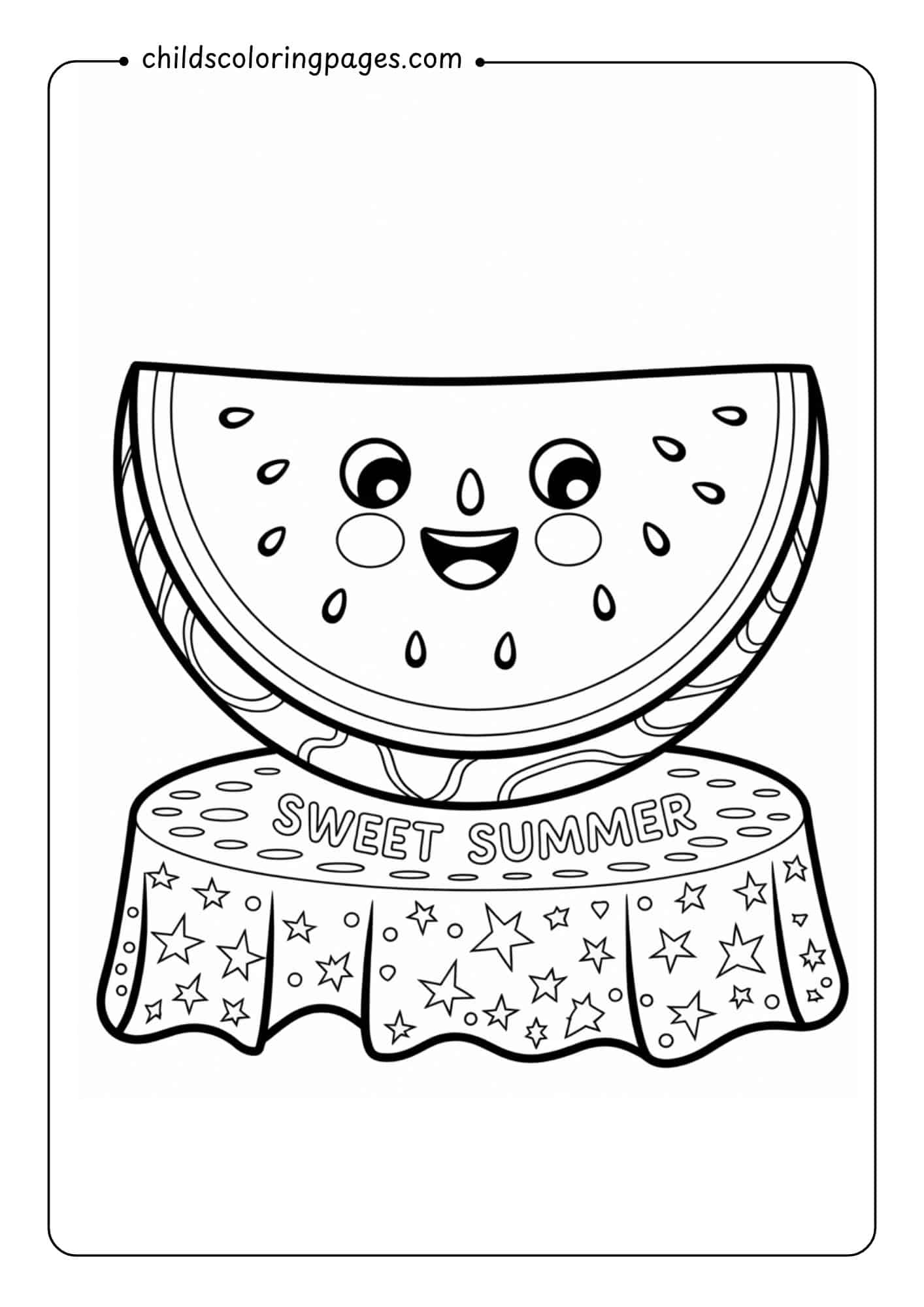 22 Exciting Summer Fun Coloring Pages - Free Printable
