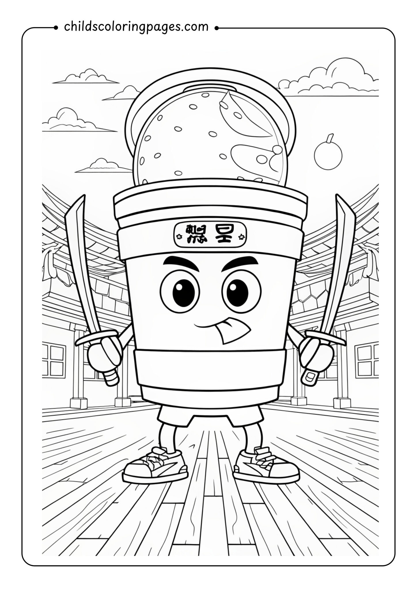 30+ Italian Brainrot Coloring Pages Printable - Free