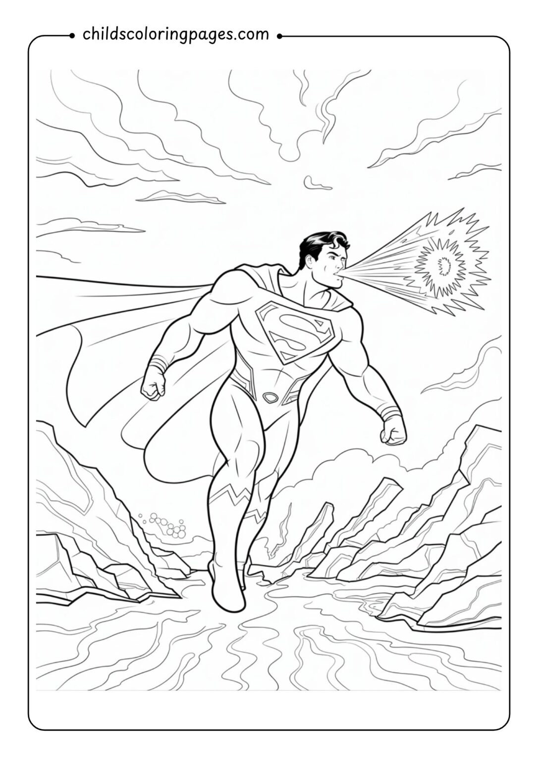 20 FREE Superman Coloring Pages - Printable PDF Download
