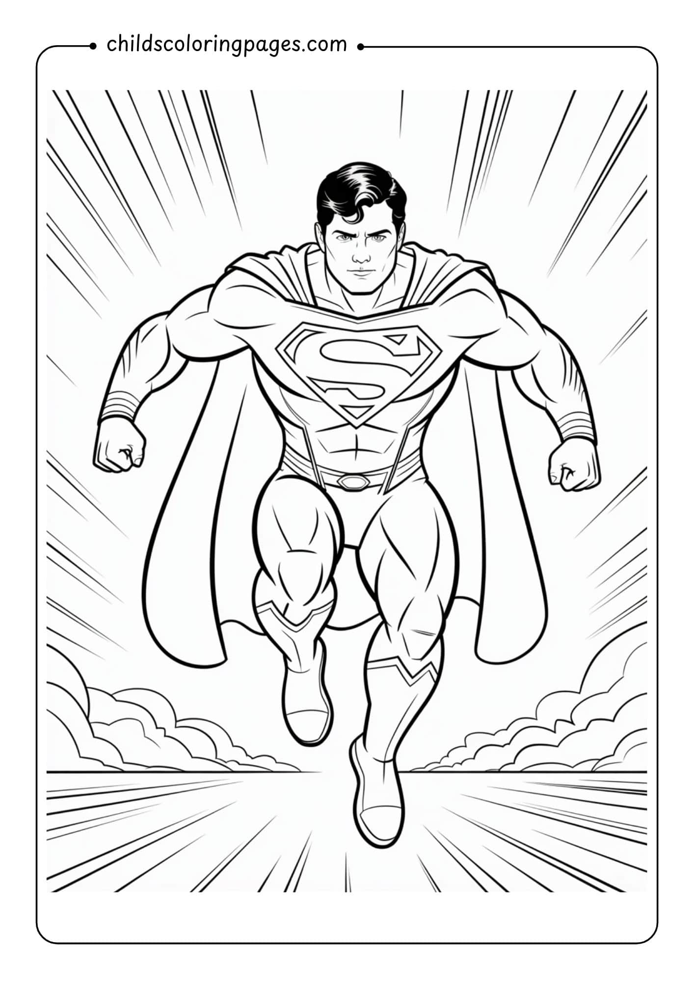 20 FREE Superman Coloring Pages - Printable PDF Download